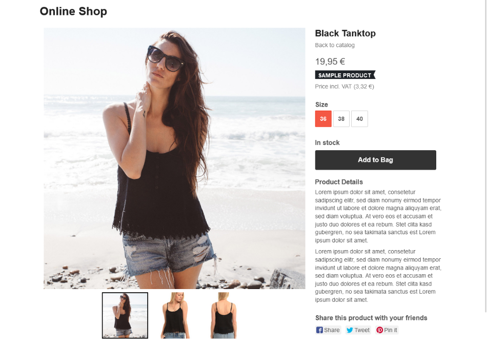 Online Store (by Ecwid) - Plugins - Bludit CMS